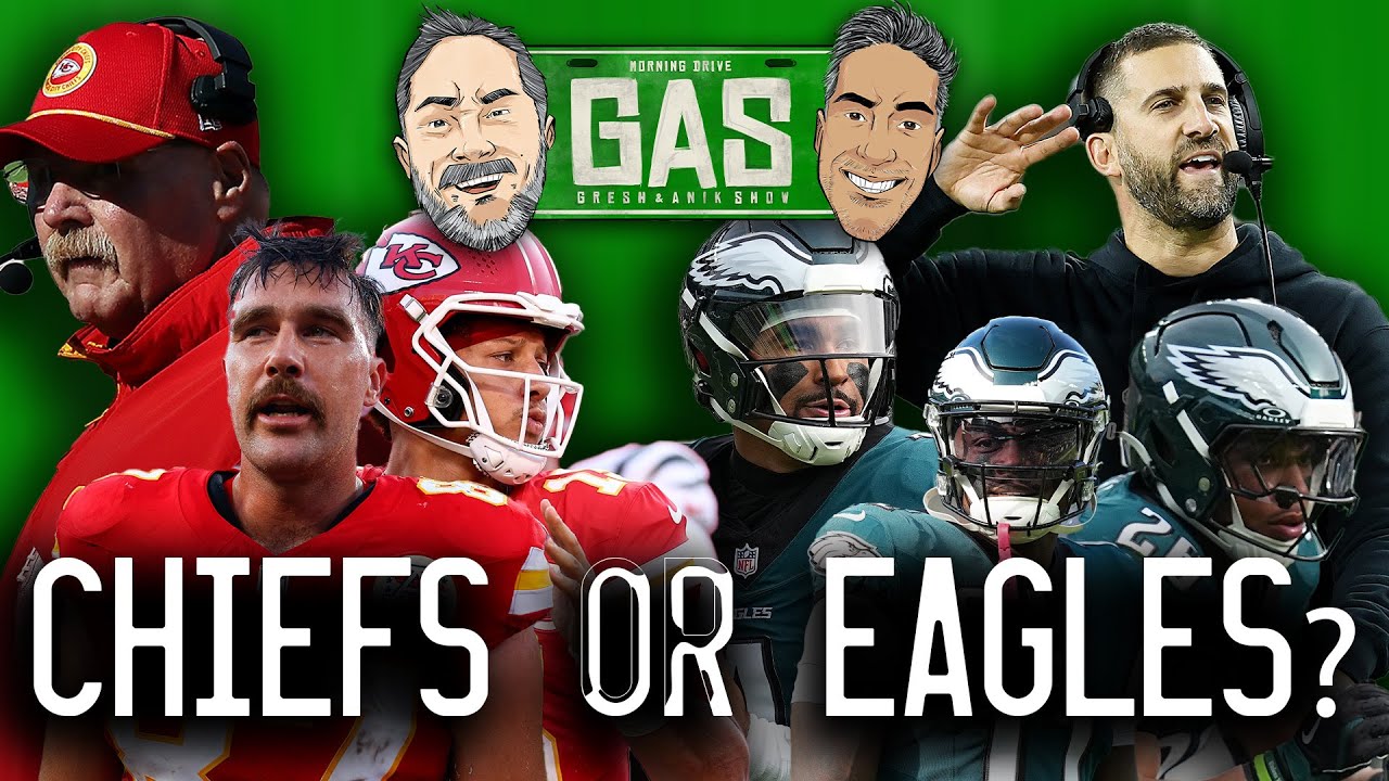 SUPER BOWL LIX: CHIEFS vs. EAGLES - How To Bet with Andy Gresh & Jason Anik | GAS Morning Drive ...
