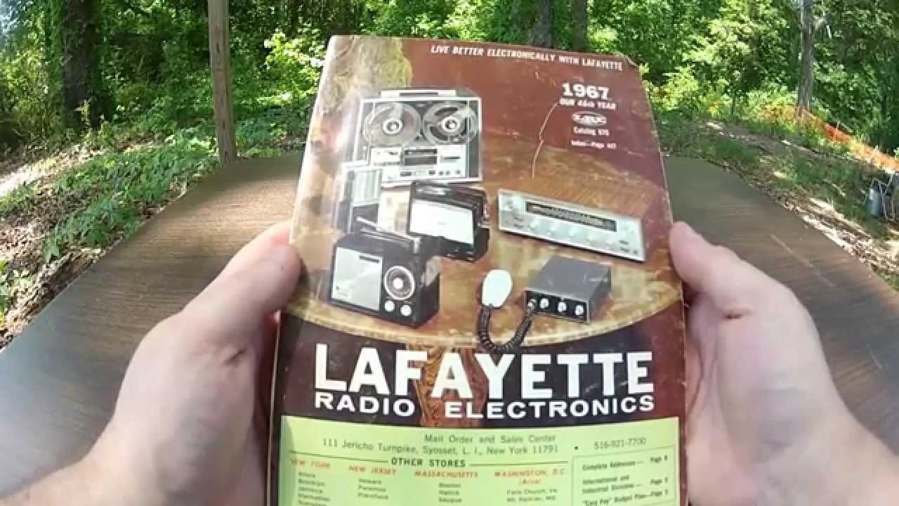 Vintage 1967 Lafayette Radio Catalog - YouTube