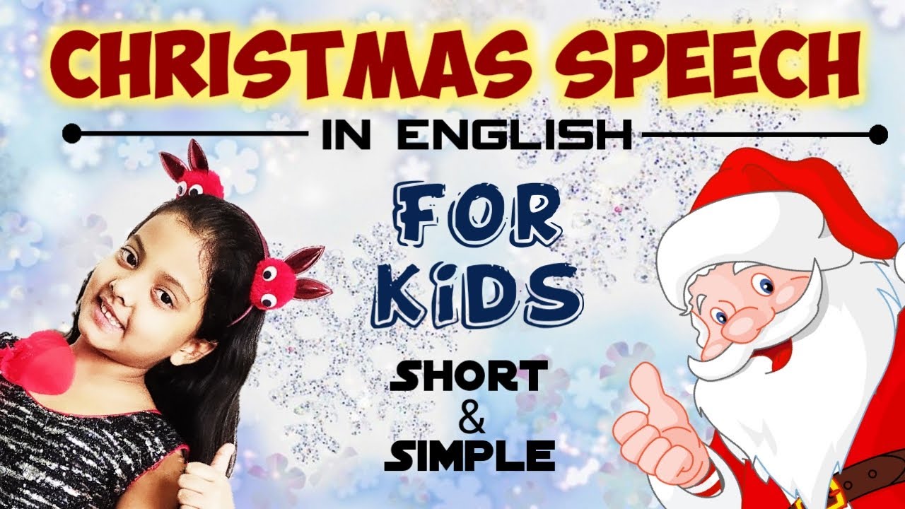 Christmas Speech | Christmas Speech in English | Christmas Message ...