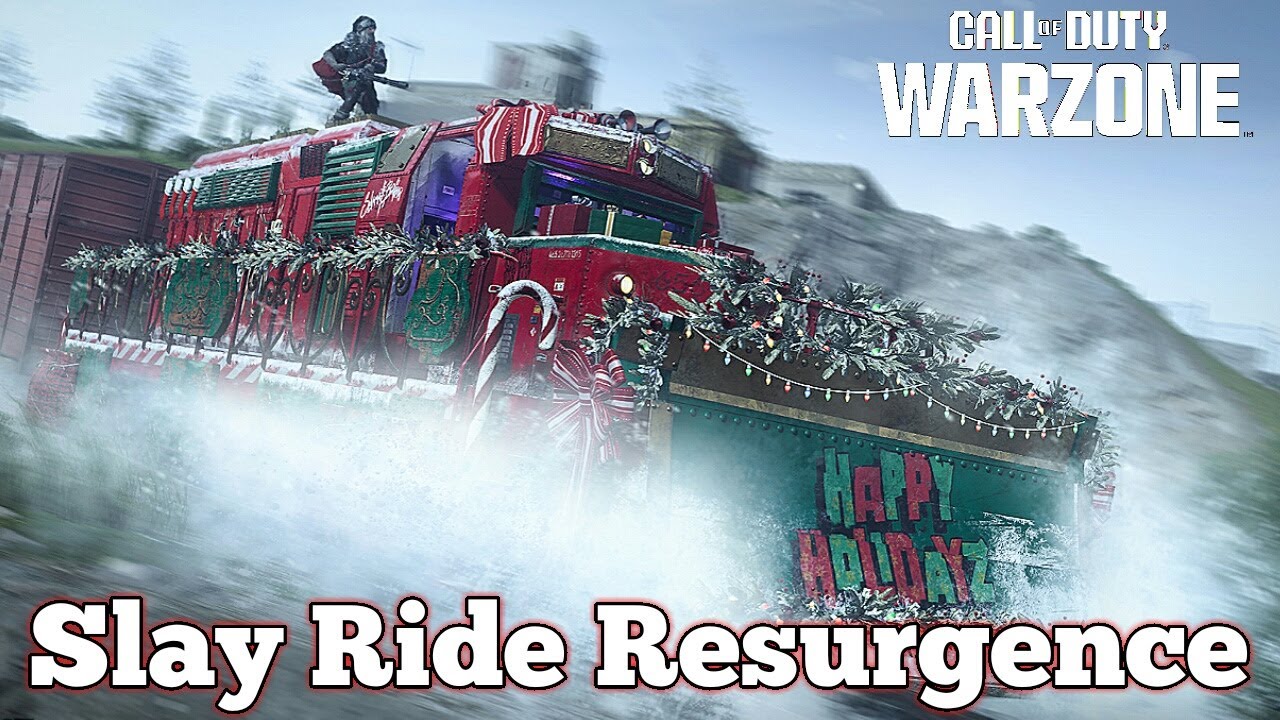 Call of Duty: Warzone - New Slay Ride Resurgence Gameplay - YouTube