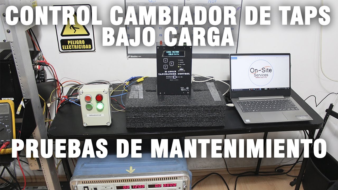 V96 CONTROL CAMBIADOR DE TAPs BAJO CARGA (MANTENIMIENTO P01) - YouTube