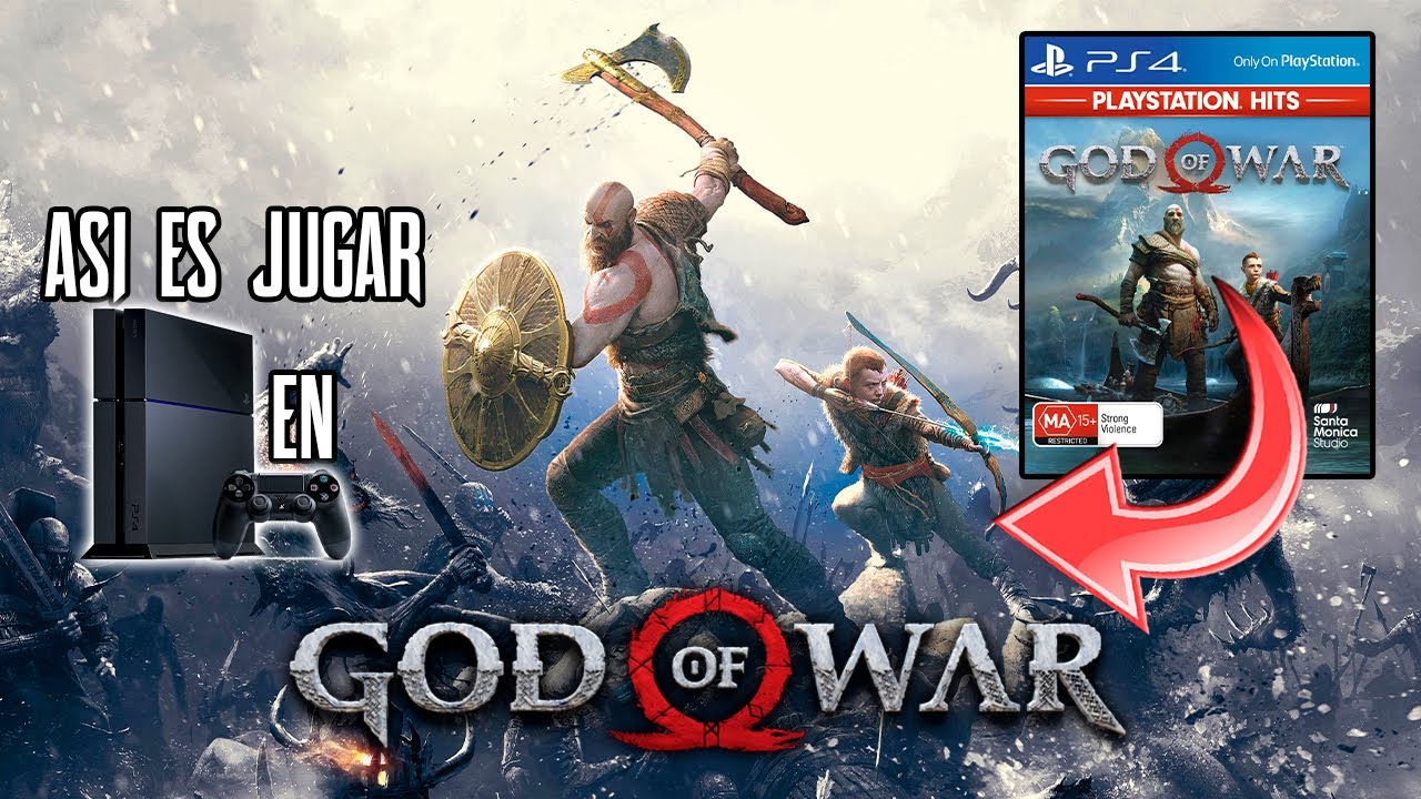 ASÍ ES JUGAR God Of War (2018) en PS4!! | Graficos y Rendimiento ¿Vale ...