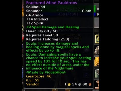 SoD - Phase3 - World of Warcraft - Shoulder enchant - how to get ...