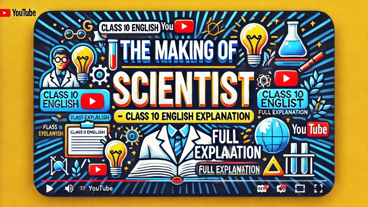 The making of a scientist class 10 |summary & key points | Richard H ...