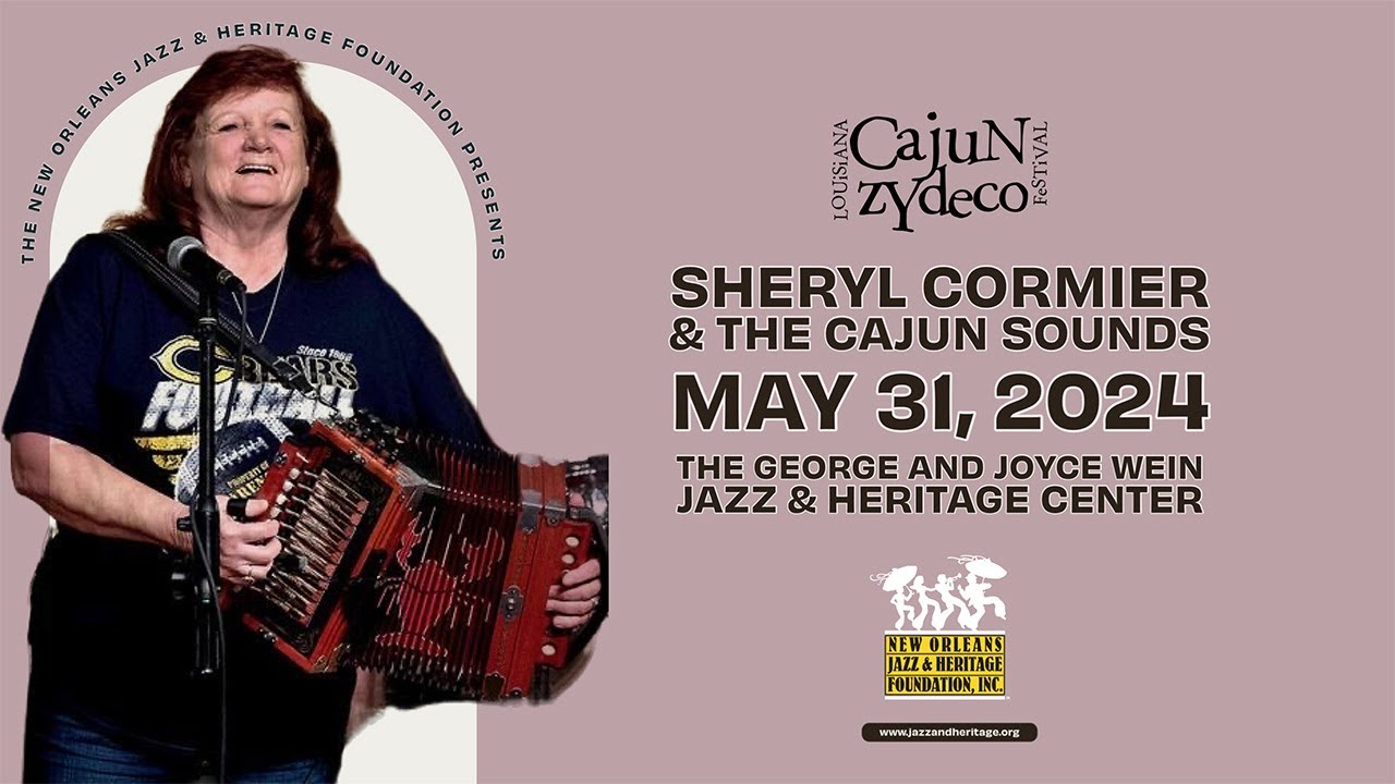 Jazz & Heritage Concert Series: Sheryl Cormier & the Cajun Sounds - YouTube