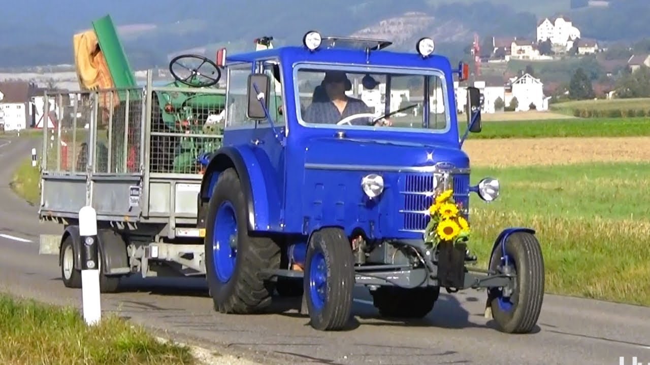 OLD Tractors Arrive at 10th International Classic Tractor Meet in ...