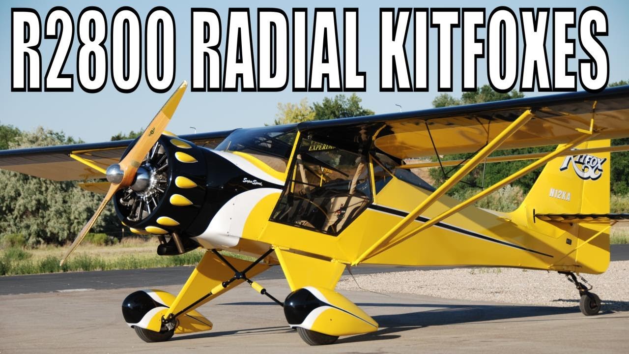 Kitfox with Rotec Radials - YouTube