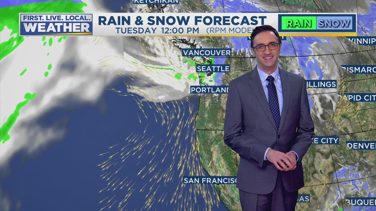 Tuesday afternoon FOX 12 weather forecast (2/11) - YouTube