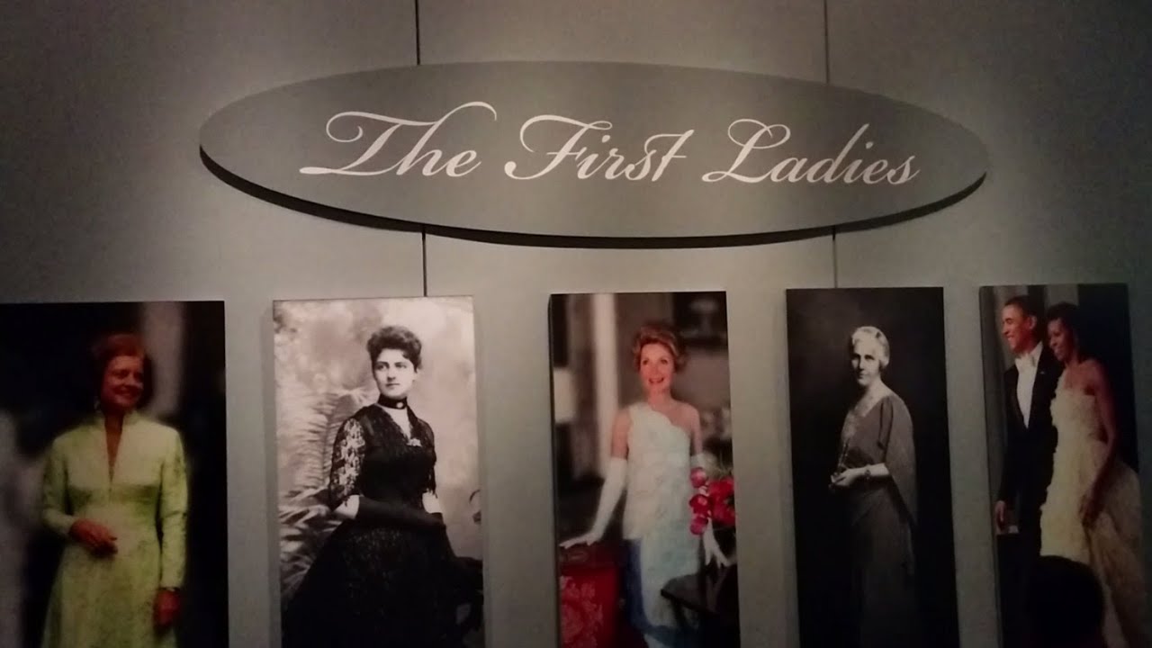 The First Ladies exhibit at the National Museum of American History ...
