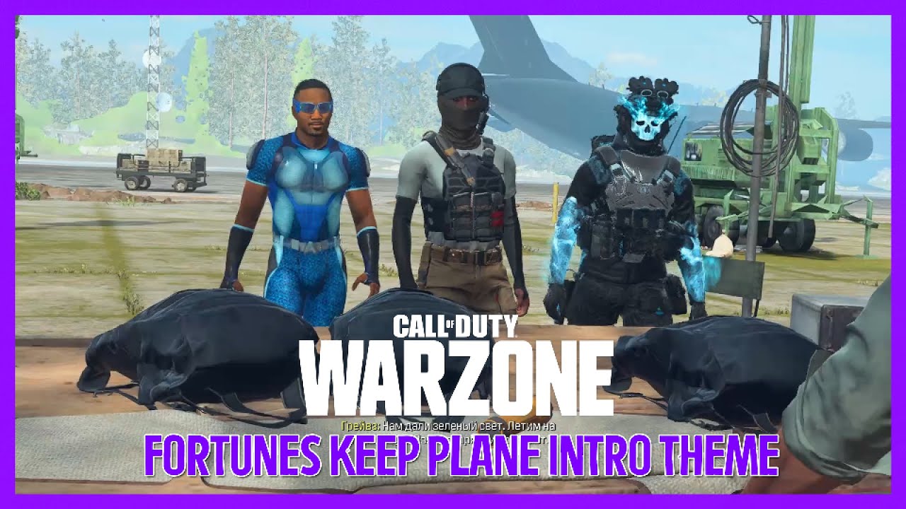 Call of Duty Warzone 3 Fortunes Keep Plane Intro Theme (Season 2) - YouTube
