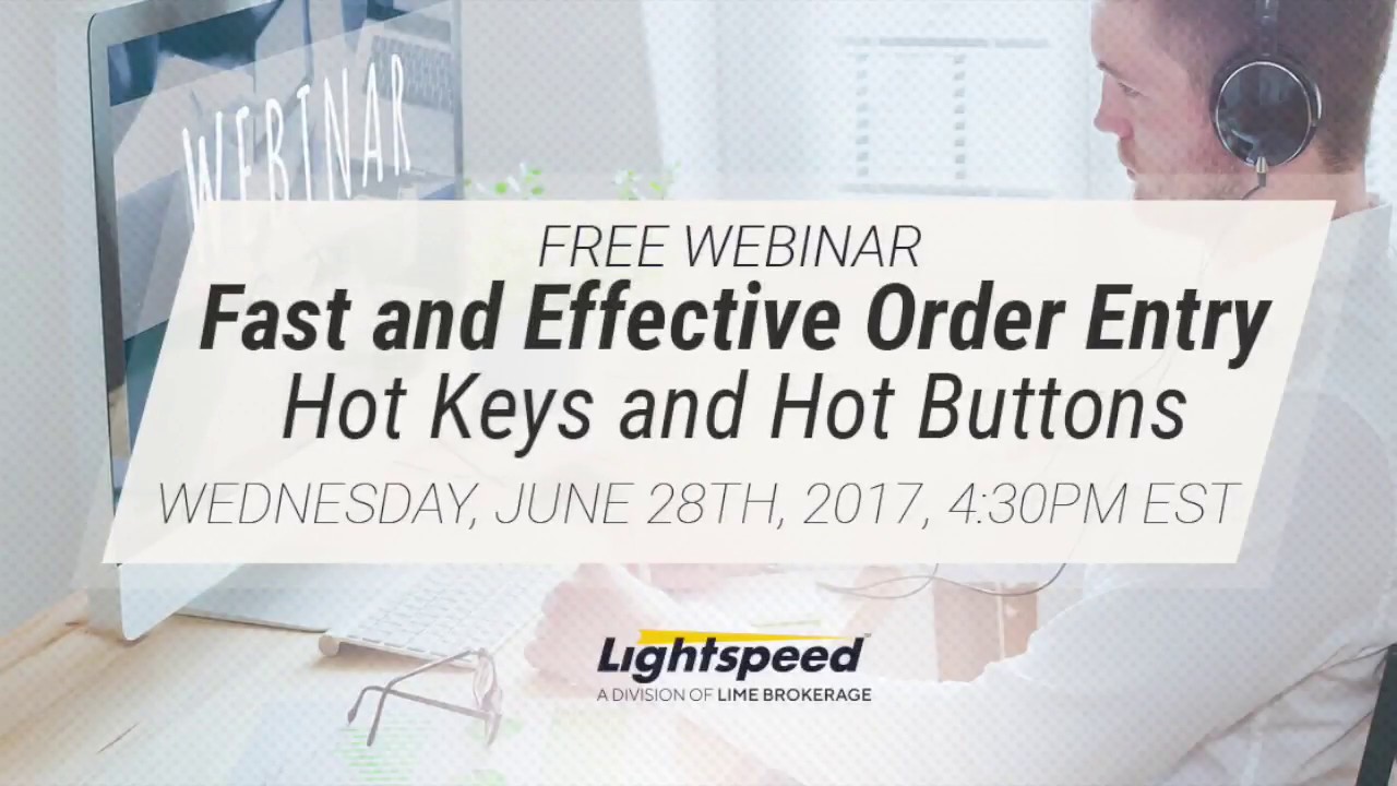 Fast and Effective Order Entry – Hot Keys and Hot Buttons - YouTube