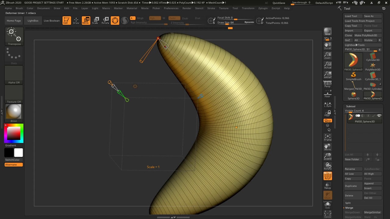 11 bend curve - YouTube
