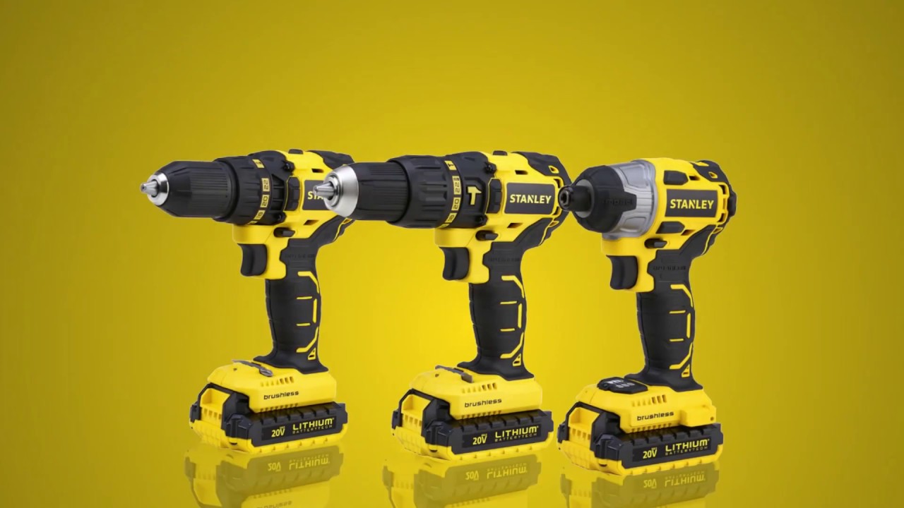 Stanley NEW 18V Brushless Range - YouTube