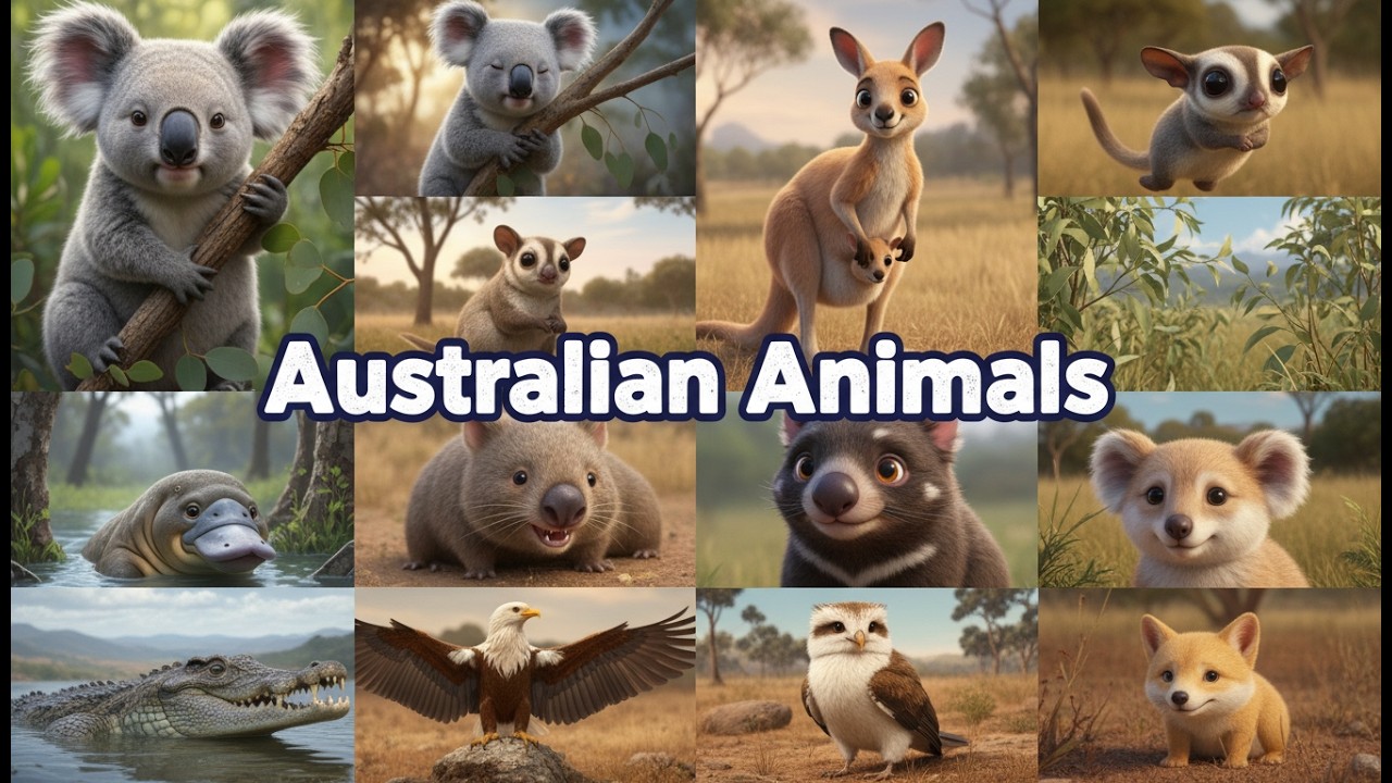 Barramundi song | Australian Animal Song for Kids | Preschool Learning ...