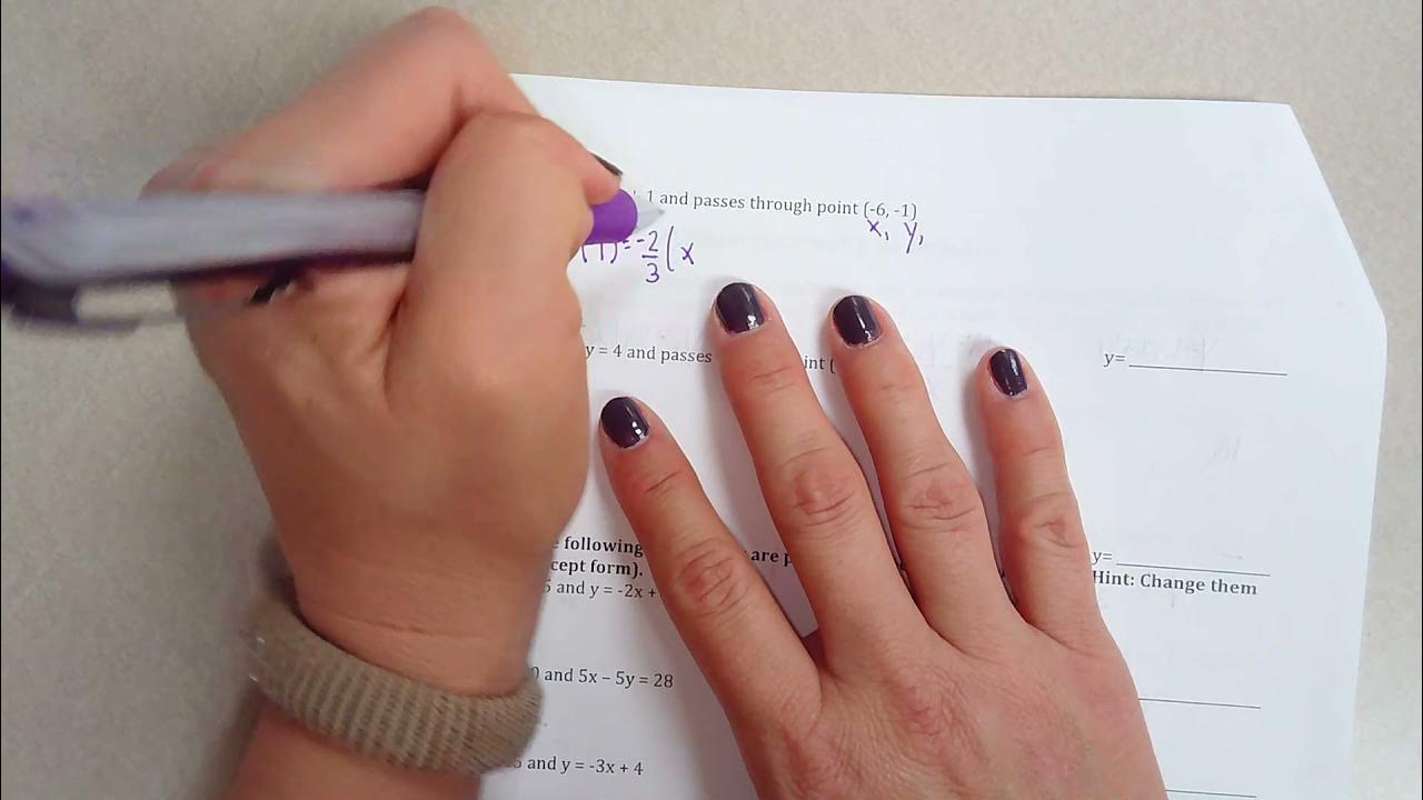 Geometry Chapter 3 Study Guide - YouTube