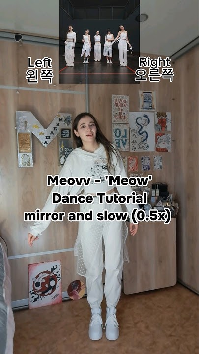 Meovv - 'Meow' Dance Tutorial Mirrored #shorts #meowchallenge #meovv #kpop #dancetutorial #meow ...