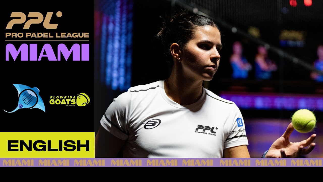 Miami 2025 - San Diego Stingrays Sainz / Verseda vs Flowrida Goats ...