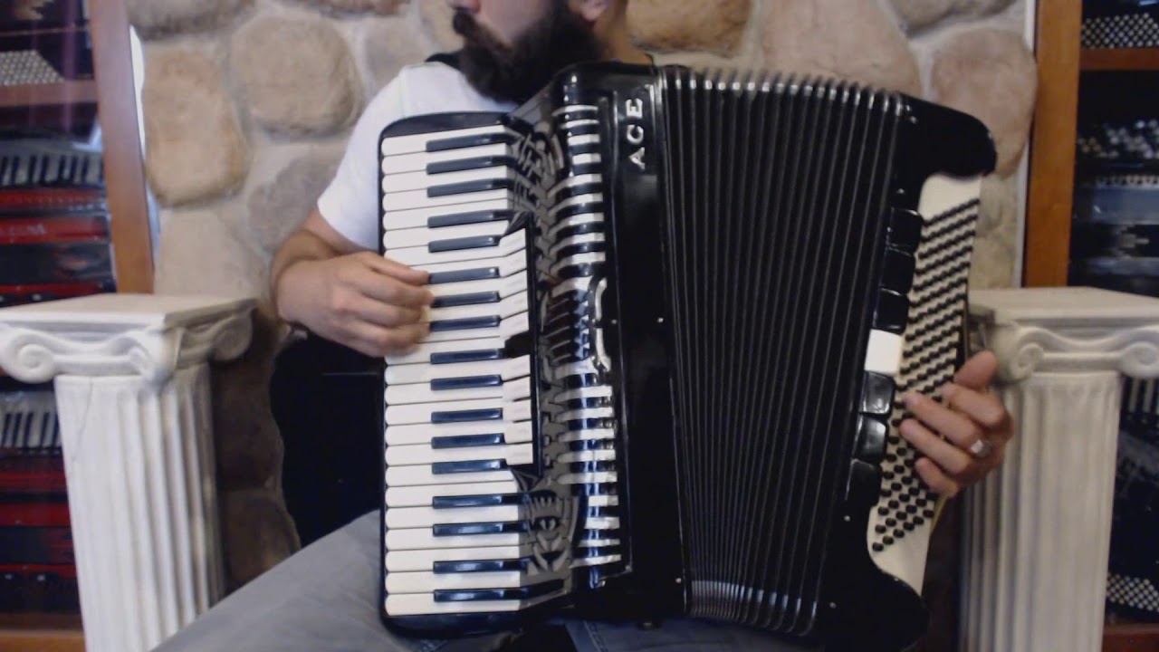 3451 - Black Ace Piano Accordion LMMH 41 120 $1199 - YouTube