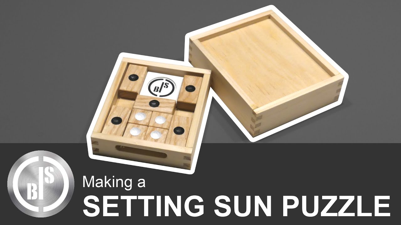 Making a Setting Sun Puzzle - YouTube
