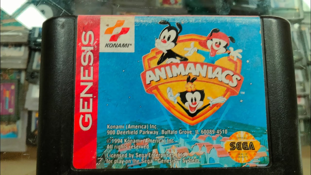 Animaniacs Sega Genesis - YouTube