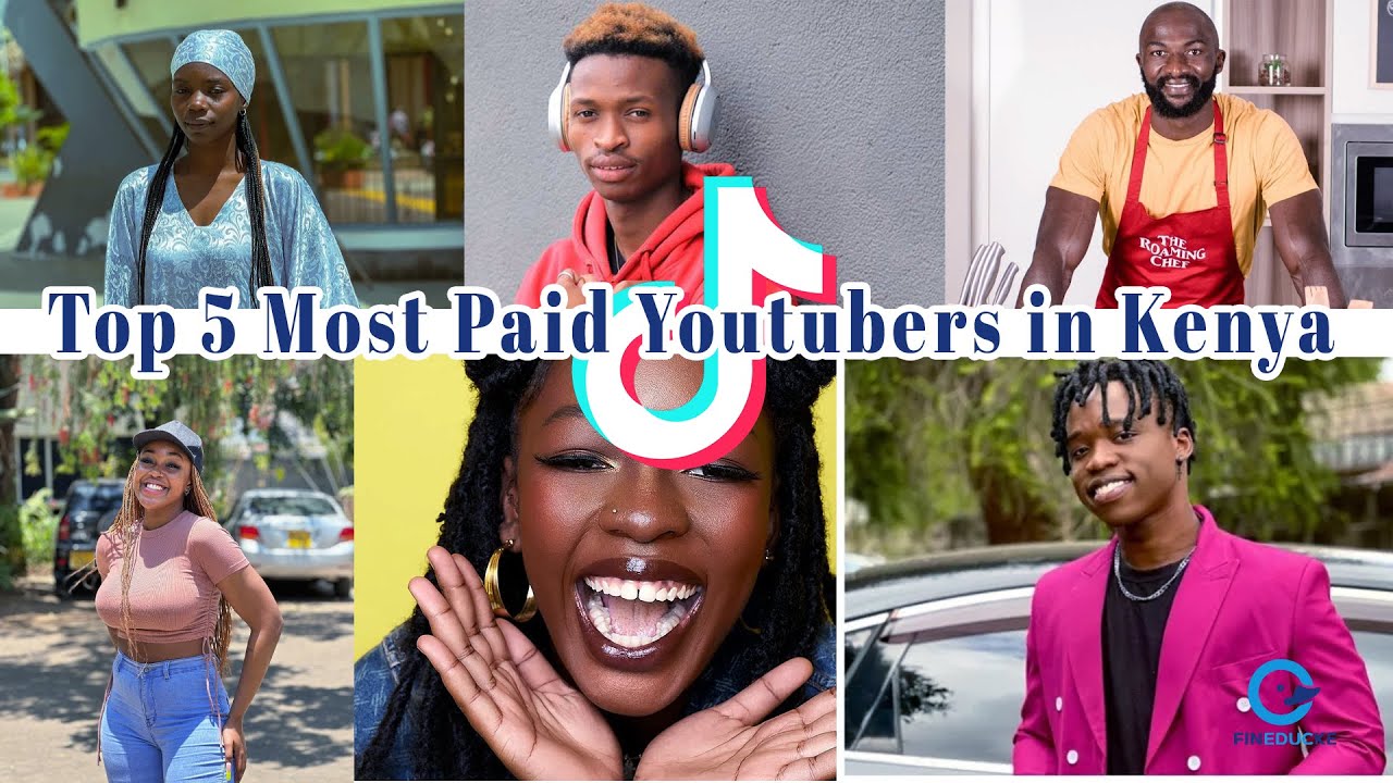 Top 10 Most Paid Tiktokers in Kenya in 2024 - YouTube