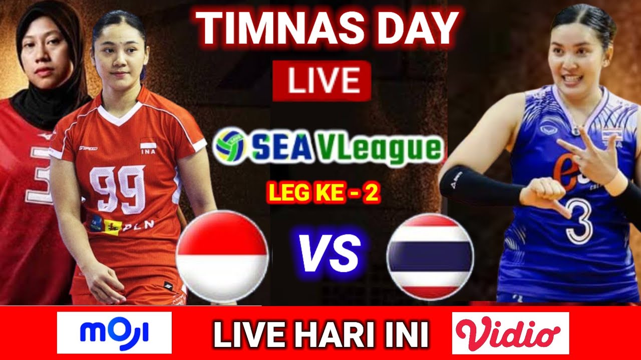 Jadwal Timnas Voli Putri Indonesia Hari Ini Di SEA V League 2024 Putri ...
