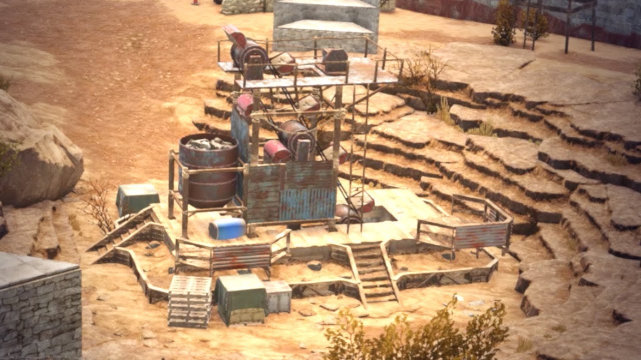 RAIDING a CLAN LIVING OFF of the SULFUR QUARRY with 100 C4! - YouTube