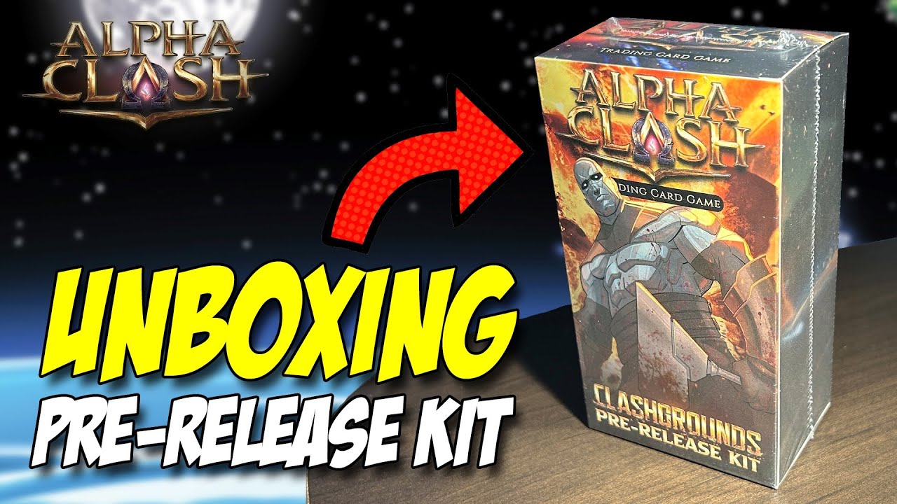 Alpha Clash TCG Set 2: Clashgrounds Pre-Release Kit Opening! - YouTube