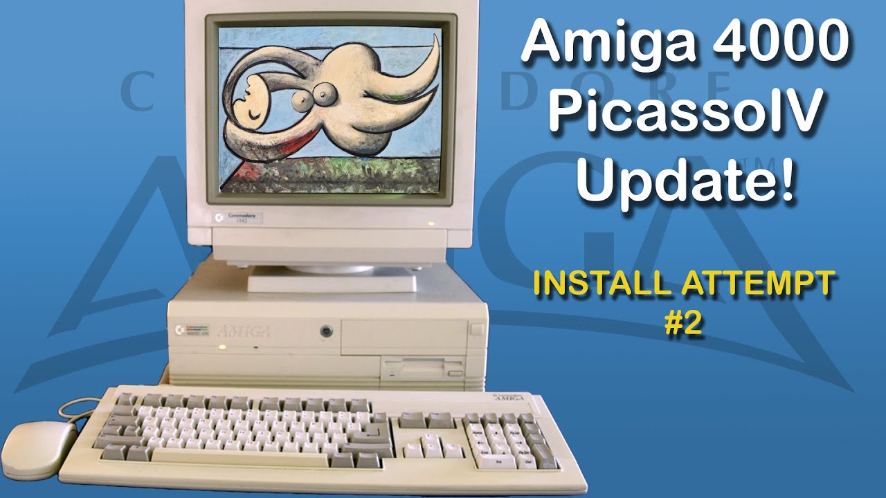 Wild and Whacky! A4000 RTG Graphics Update! - YouTube