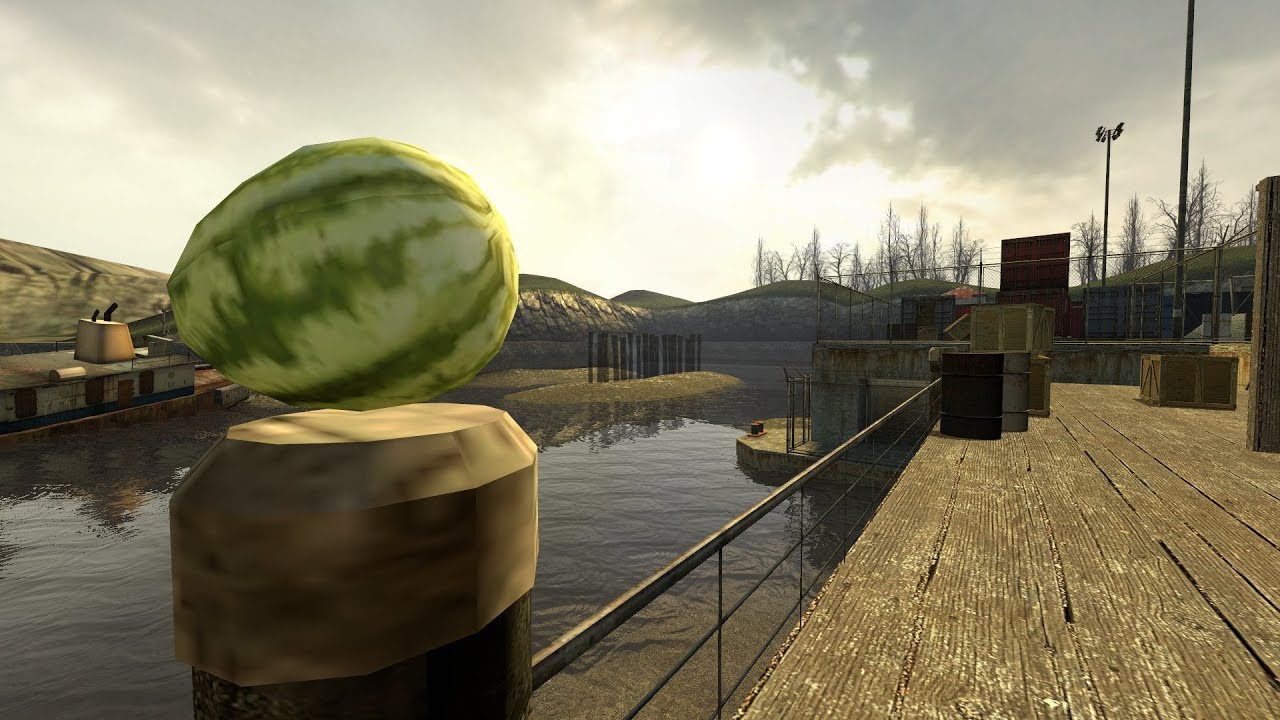 Half-Life 2: Secret watermelon - YouTube