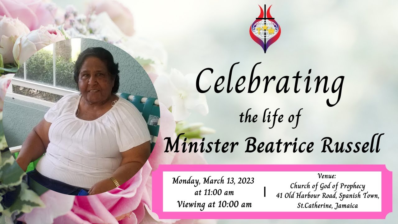 Celebrating the life of Minister Beatrice Russell | Church of God of ...
