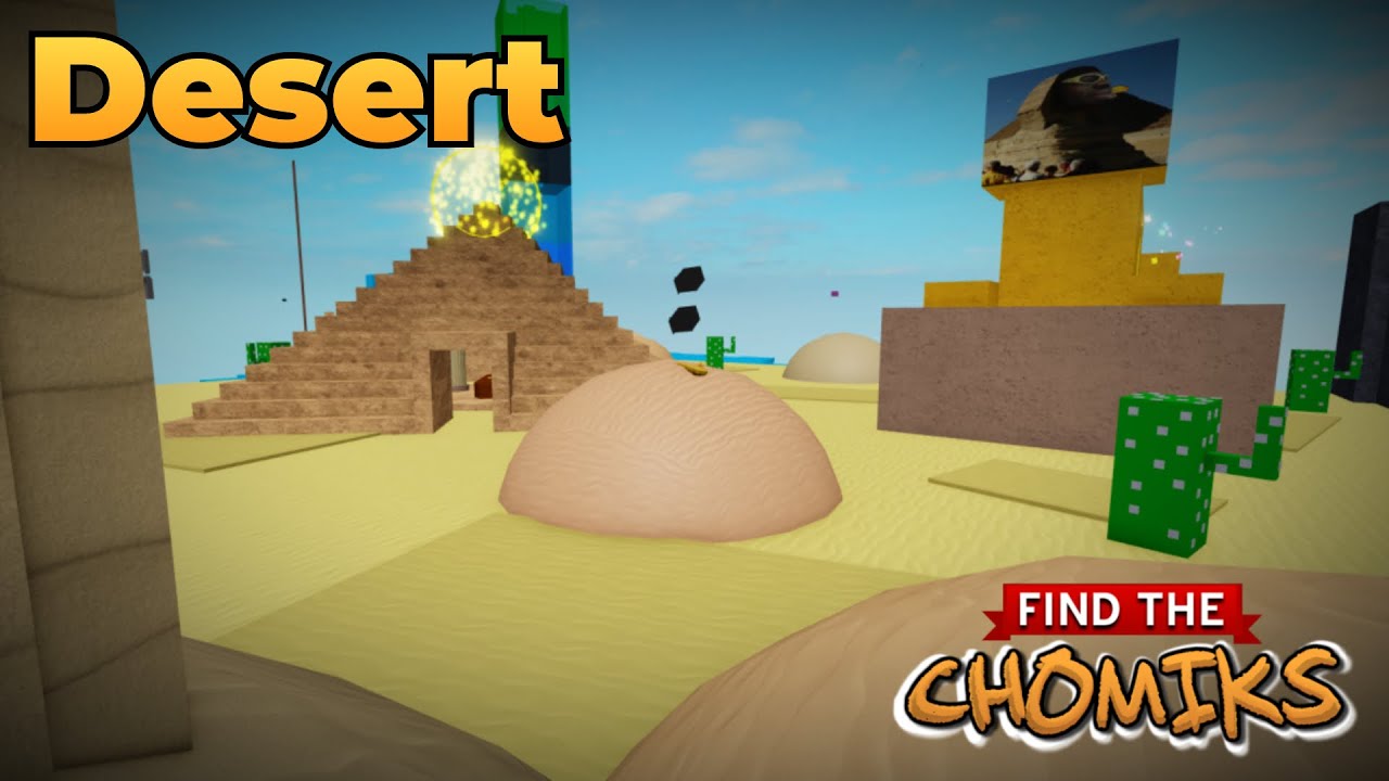 All Desert Area Chomiks - Find the Chomiks (All Chomiks Pt. 5) - YouTube