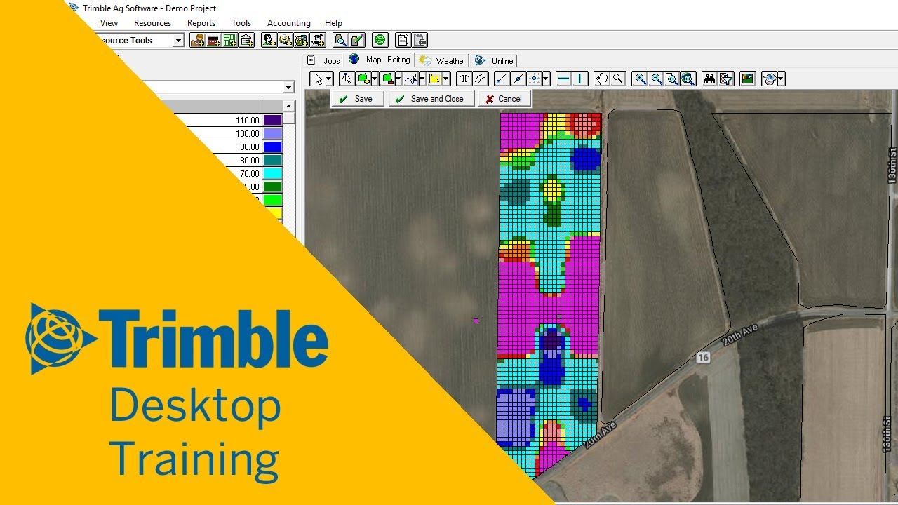 Generating Simple VRA Rx Maps | Desktop Training | Trimble Ag Software ...