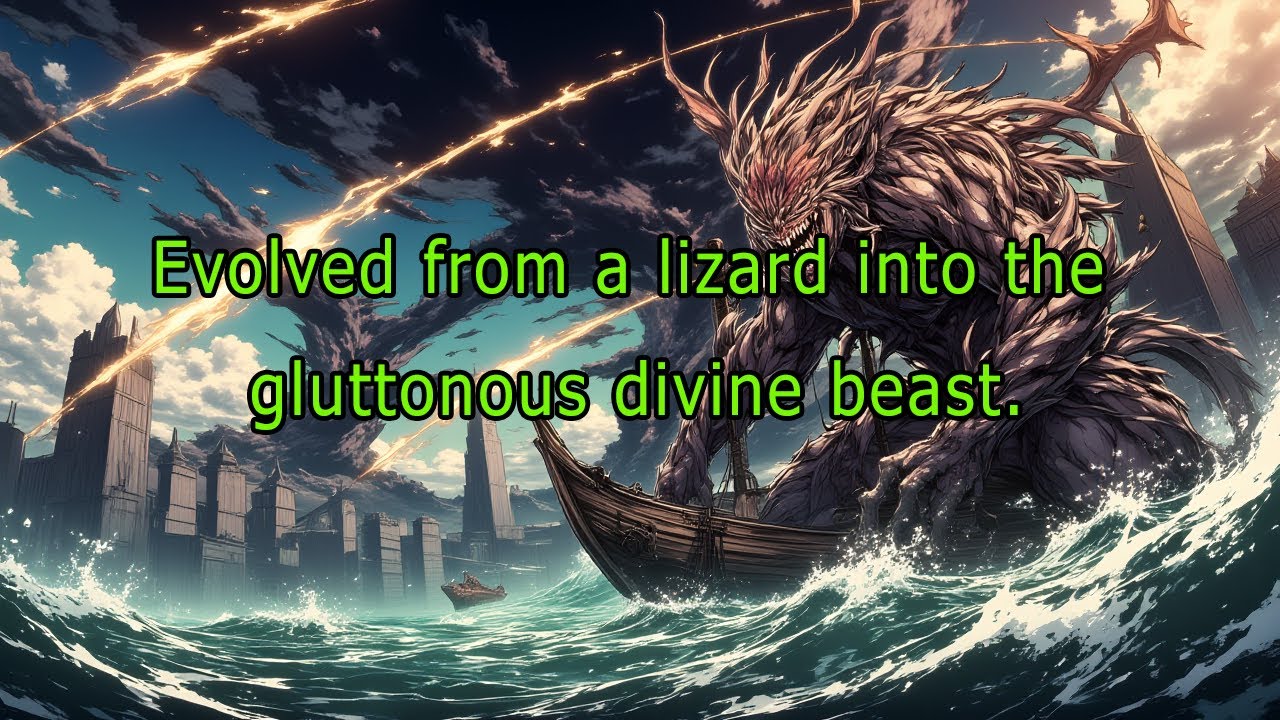 Evolved from a lizard into the gluttonous divine beast. - YouTube