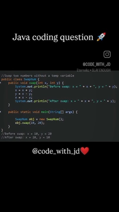 Java coding question 🚀 - YouTube