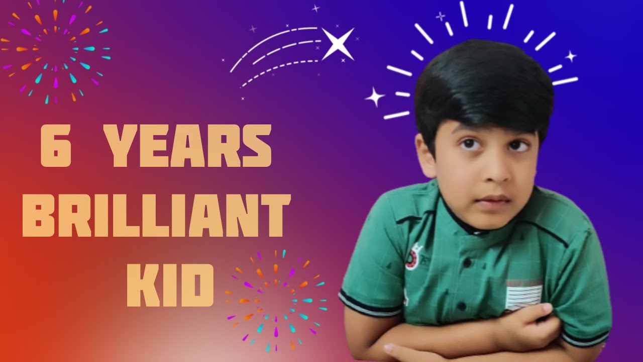 6 years Wonder Kid ॥ Wonder Kid with Amazing Memory - YouTube