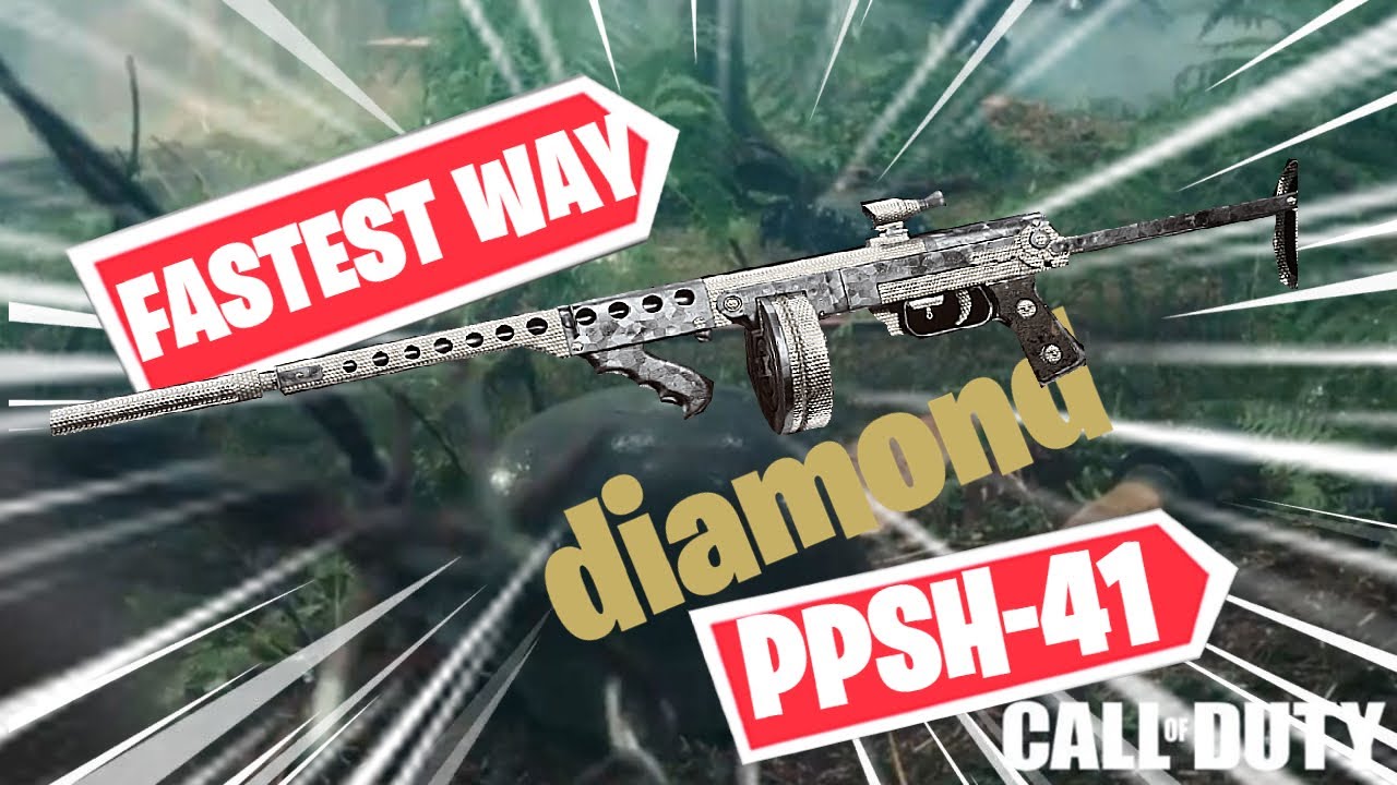 CALL OF DUTY: Vanguard how to get PPSH-41 gold camo and diamond guns ...