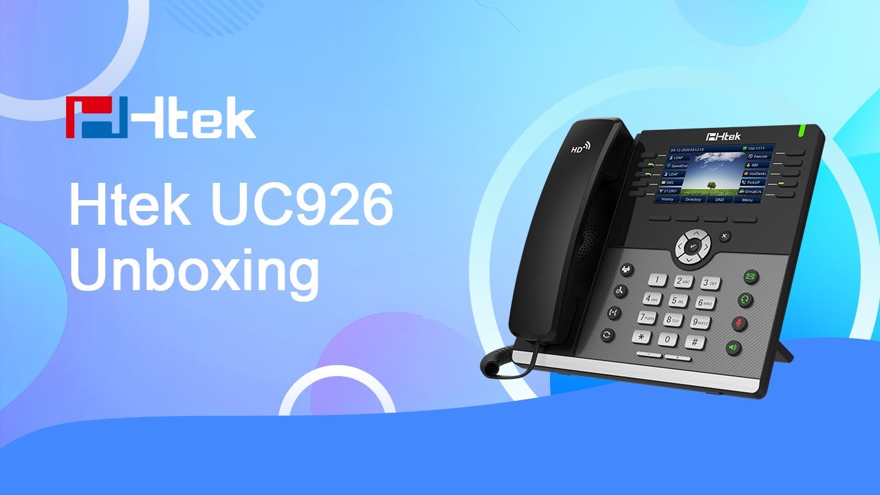 Htek UC926 Unboxing - YouTube