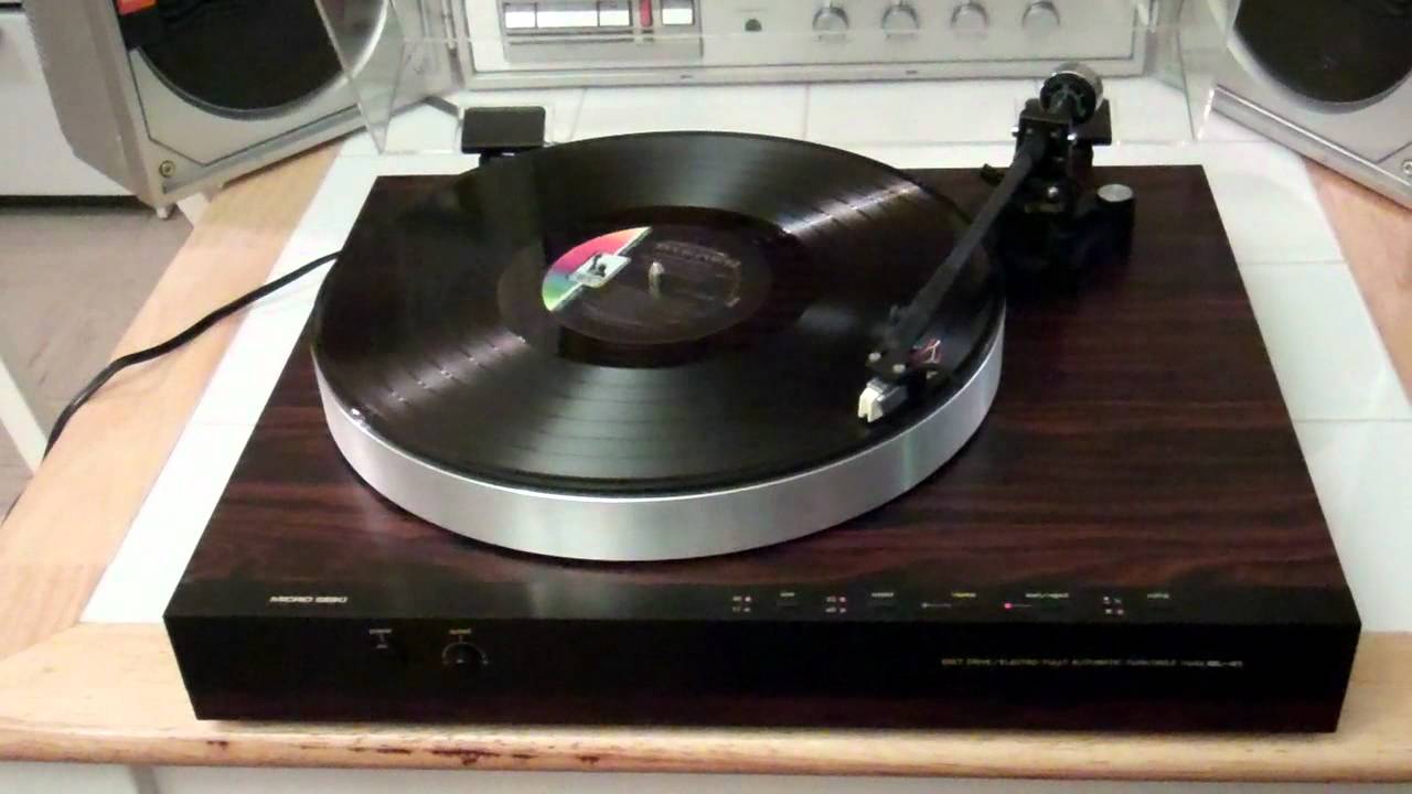 MICRO SEIKI HIGH END TURNTABLE MODEL BL-41 -- EVERYBODY LOVES A CLOWN ...