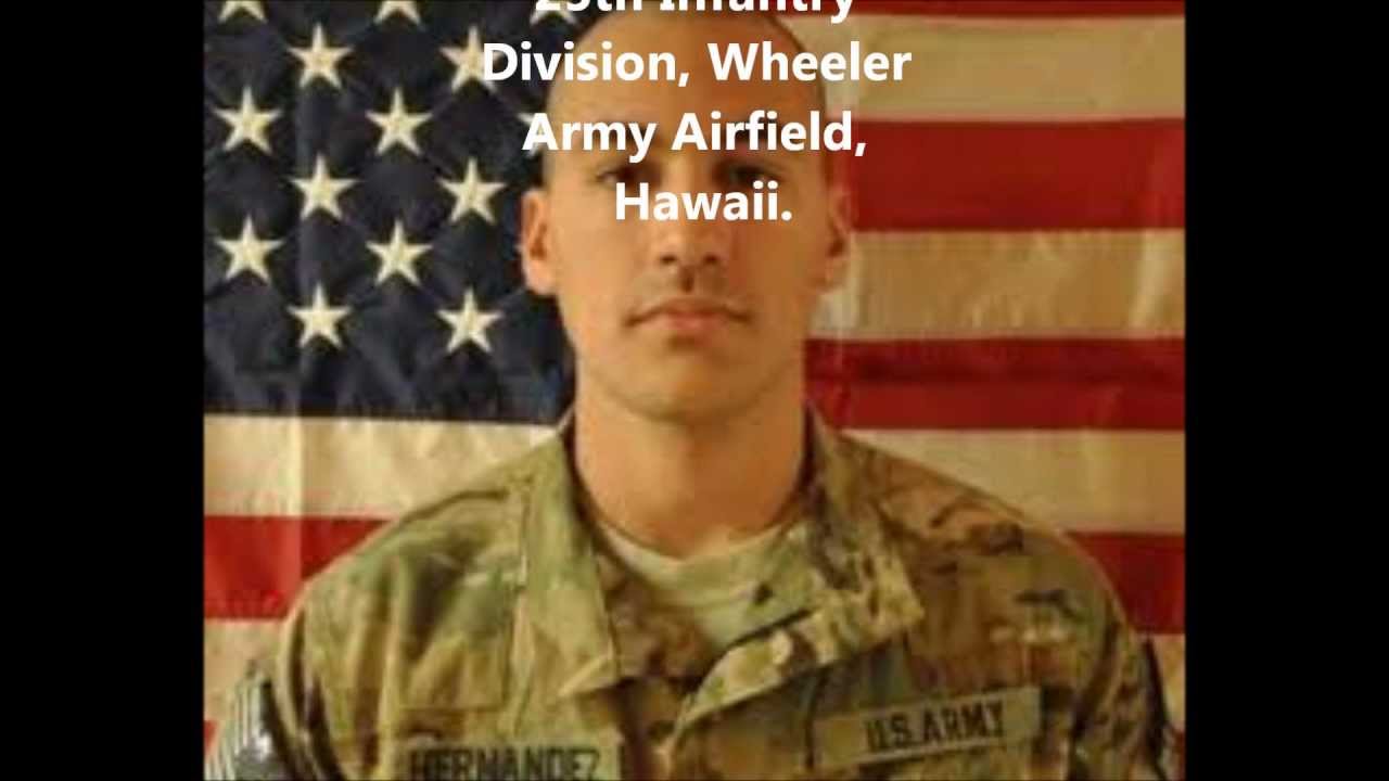 Tribute To Our Fallen Soldiers - US Army Spc. Alex Hernandez III, 21 ...