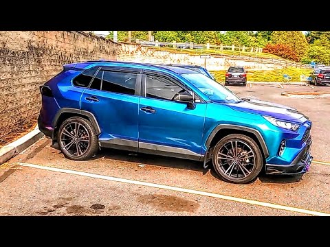 @BB_RAV4 Beautiful chameleon Wrapped Toyota RAV4 Walk Around Spotted in ...