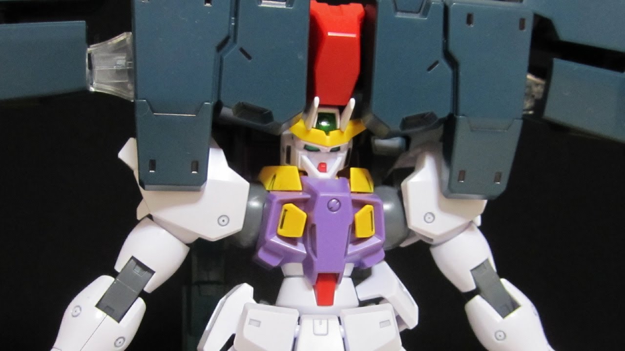 HG Raphael Gundam (Part 3: MS) Gundam 00 Movie gunpla review - YouTube