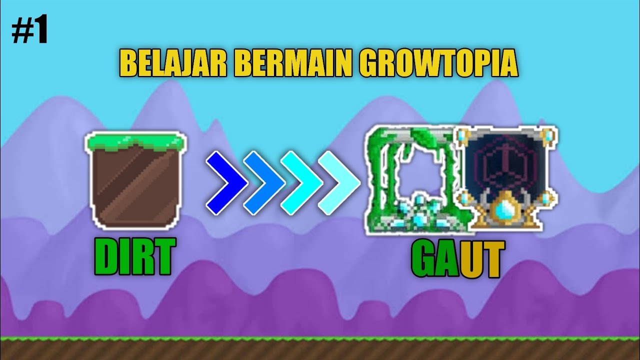 Belajar Bermain Growtopia |Dirt To Gaut| - Growtopia - YouTube