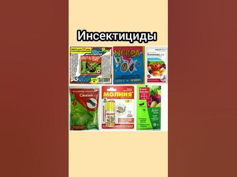 Урок 39. Инсектициды для клубники. Разновидности инсектицидов. # ...