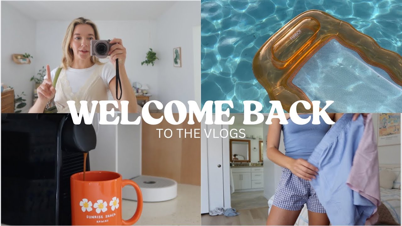 Welcome Back Vlog - YouTube