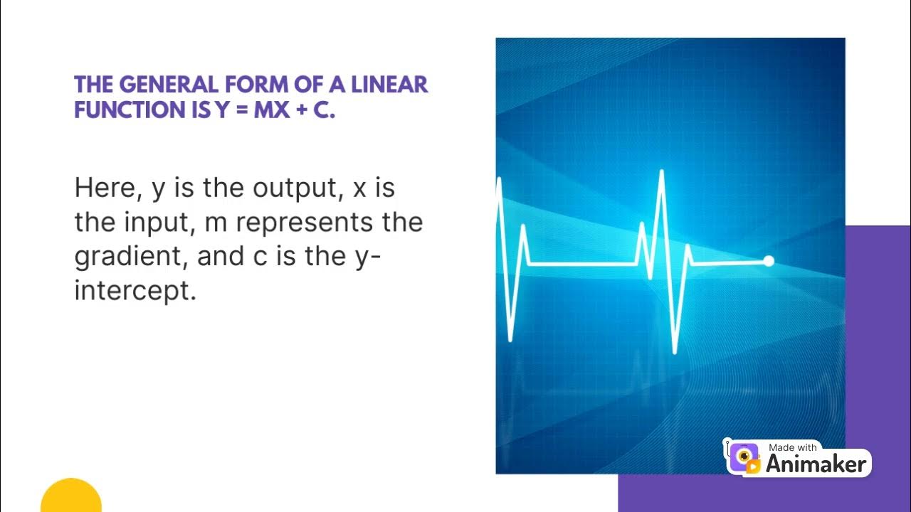 Linear Functions - YouTube