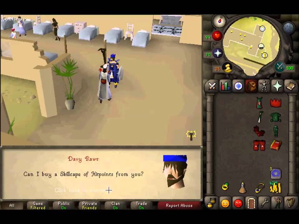 OSRS- 99 HP! - YouTube