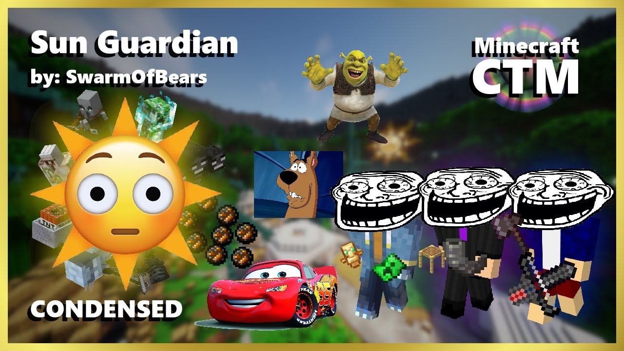 BEST OF Sun Guardian • w/ @bsm_ctm @renderXR •【Minecraft CTM】 - YouTube