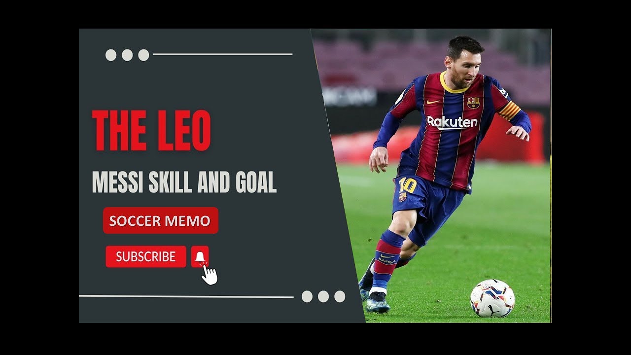 The leo messi skill and goal - YouTube