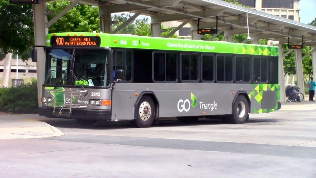 GoTriangle & Greyhound Buses at Durham Station - YouTube